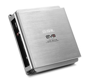 sound storm evo1500.1 evo 1500 watt, 2 ohm stable class a/b, monoblock, mosfet car amplifier with remote subwoofer control