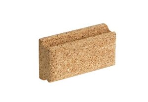 bosch professional 2608608587 hand sanding block made of cork 70 x 125 mm, brown