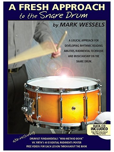 Mark Wessels: A Fresh Approach To The Snare Drum. Partitions, CD pour Batterie, Percussion