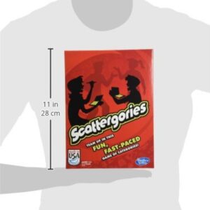 Scattergories Board Game, Game of Categories, Family Board Games for Adults and Teens, Fun Party Games for 2 to 4 Teams, Word Games, Ages 13+