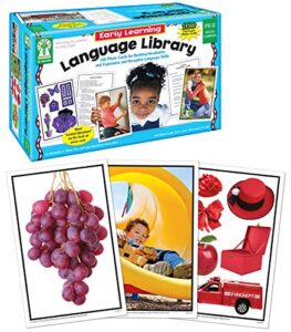 key education 160 early learning toddler flash cards ages 3+, photographic vocabulary flash cards for toddlers, toddler speech therapy flash cards for preschool & kindergarten special learners