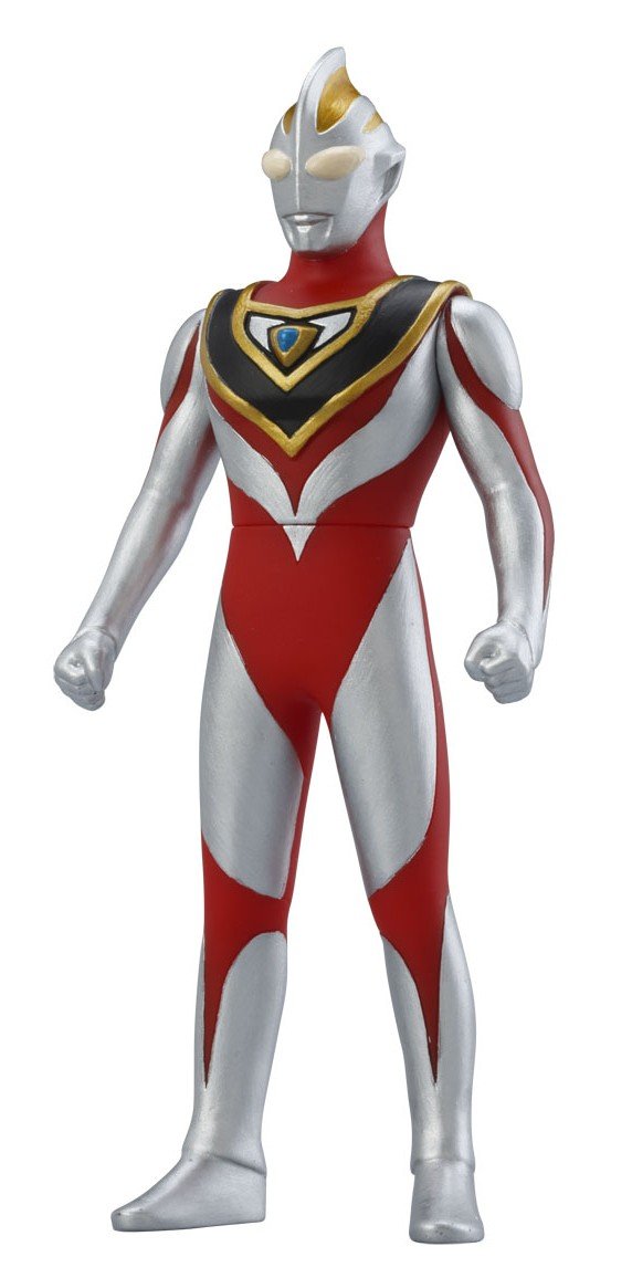 BANDAI Ultraman Superheroes Ultra Hero 500 Series #9: Ultraman Gaia (V2)