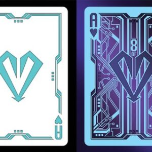 Bicycle Grid 2 Blue Playing Cards Poker Deck