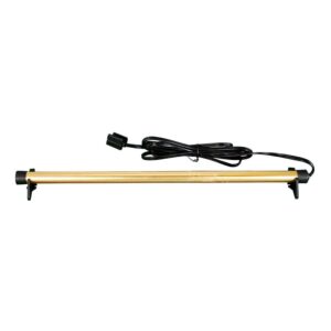 lockdown golden rod 18" dehumidifier rod with low profile design and easy installation for gun vault humidity control and rust prevention, made in usa