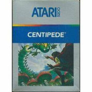 atari 5200 game cartirdge centipede