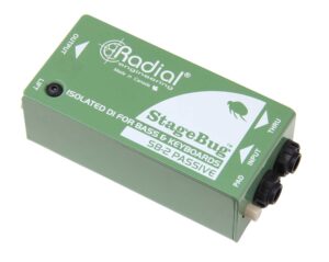 radial stagebug sb-2 1-channel passive instrument direct box