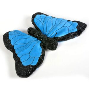 rhode island novelty 12 inch blue morpho butterfly plush