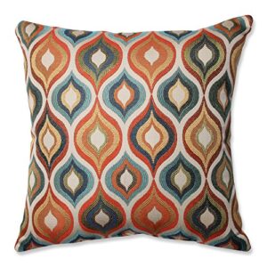 pillow perfect flicker jewel throw pillow, 18-inch,multicolor