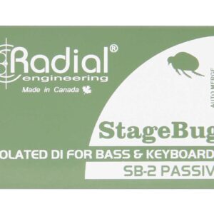 Radial StageBug SB-2 1-Channel Passive Instrument Direct Box