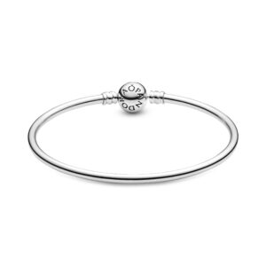 PANDORA Sterling Silver Bangle Bracelet, 8.3 IN