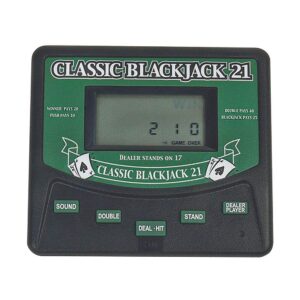 classic blackjack 21 electronic handheld game electronic games