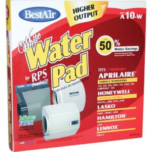 rps products bestair white waterpad a10w humidifier wick filter - 1 each