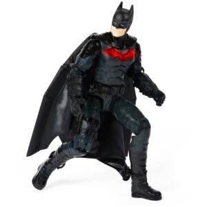 DC Comics, Batman 30cm Wingsuit Action Figure with Lights and Phrases, Expanding Wings, The Batman Movie Collectible Kids Toys for Boys and Girls Ages 3 and up