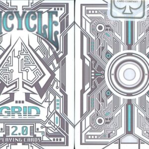 Bicycle Grid 2 Blue Playing Cards Poker Deck