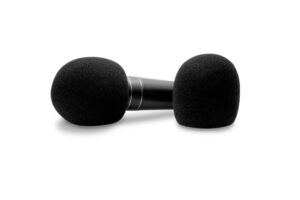 hosa mws-225 black microphone windscreen