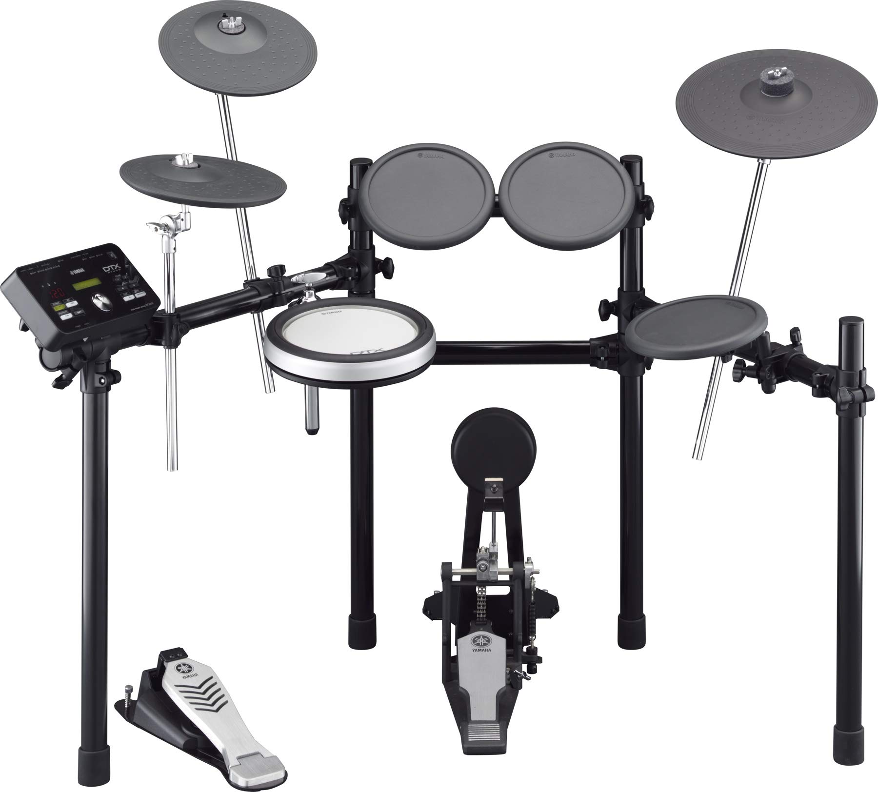 Yamaha DTX522K Customizable Electronic Drum Kit with 3-Zone Textured Silicone Snare Pad