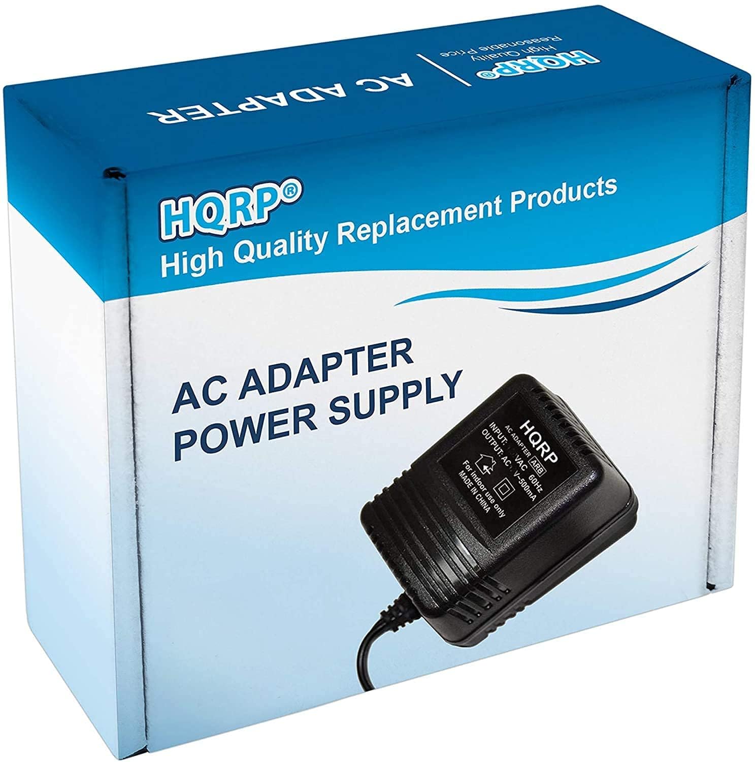 HQRP AC Adapter Compatible with DigiTech Genesis 1 / JamMan Looper/Talker/VOC WSEX/SDRUM Guitar Multi Effects Pedals, Power Supply Cord