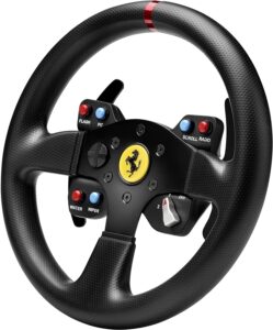 thrustmaster ferrari gte wheel add-on ferrari 458 challenge edition