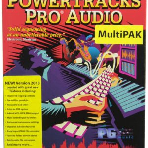 PG Music PowerTracks Pro Audio MultiPAK 2013