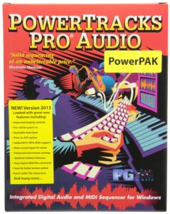 pg music powertracks pro audio powerpak 2013