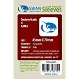 swan card sleeves (45x70mm) - 160 thin sleeves