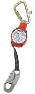 honeywell fl11-1-z7/11ft miller by 11' mini-lite 1 polyester fall limiter with steel twist-lock carabiner, plastic, 1" x 1" x 1"