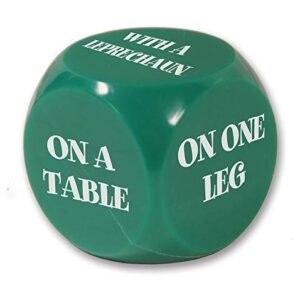 Beistle 30426 St. Patrick Decision Dice Game, 2 Dices Per Game