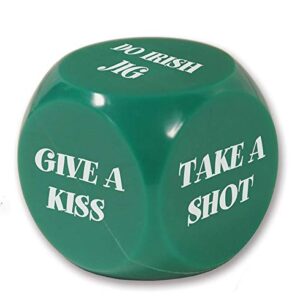 Beistle 30426 St. Patrick Decision Dice Game, 2 Dices Per Game