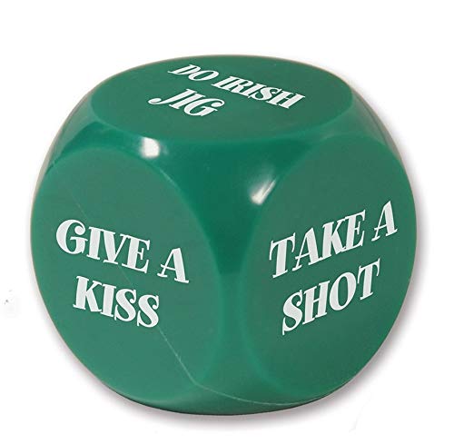 Beistle 30426 St. Patrick Decision Dice Game, 2 Dices Per Game