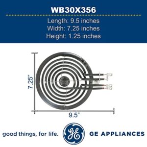 GE WB30X356 Genuine OEM 6" Coil Surface Element Kit for GE Electric Ranges