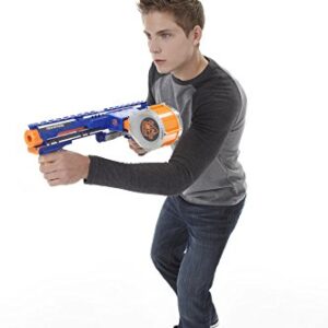 NERF Rampage N-Strike Elite Toy Blaster with 25 Dart Drum Slam Fire for Kids, Teens, & Adults (Amazon Exclusive)