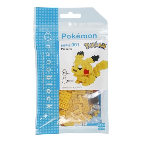 nanoblock - Pikachu [Pokémon], nanoblock Pokémon Series Building Kit