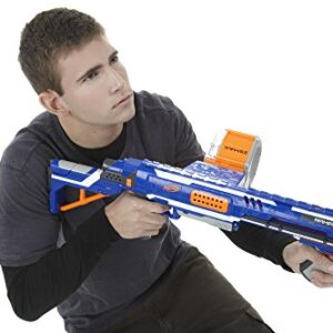 NERF Rampage N-Strike Elite Toy Blaster with 25 Dart Drum Slam Fire for Kids, Teens, & Adults (Amazon Exclusive)