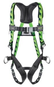 miller titan by honeywell ac-tb-bdp2/3xlgn aircore full body harness, 2x-large/3x-large, green