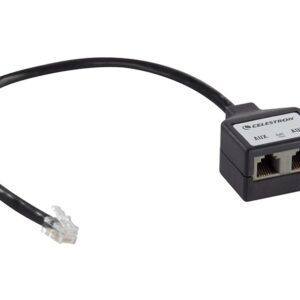 Celestron Aux Port Splitter, Black (93919)