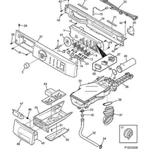 Frigidaire 137006000 Main Control Board