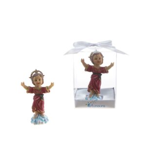 lunaura religious keepsake - set of 12 el divino nino statue favors