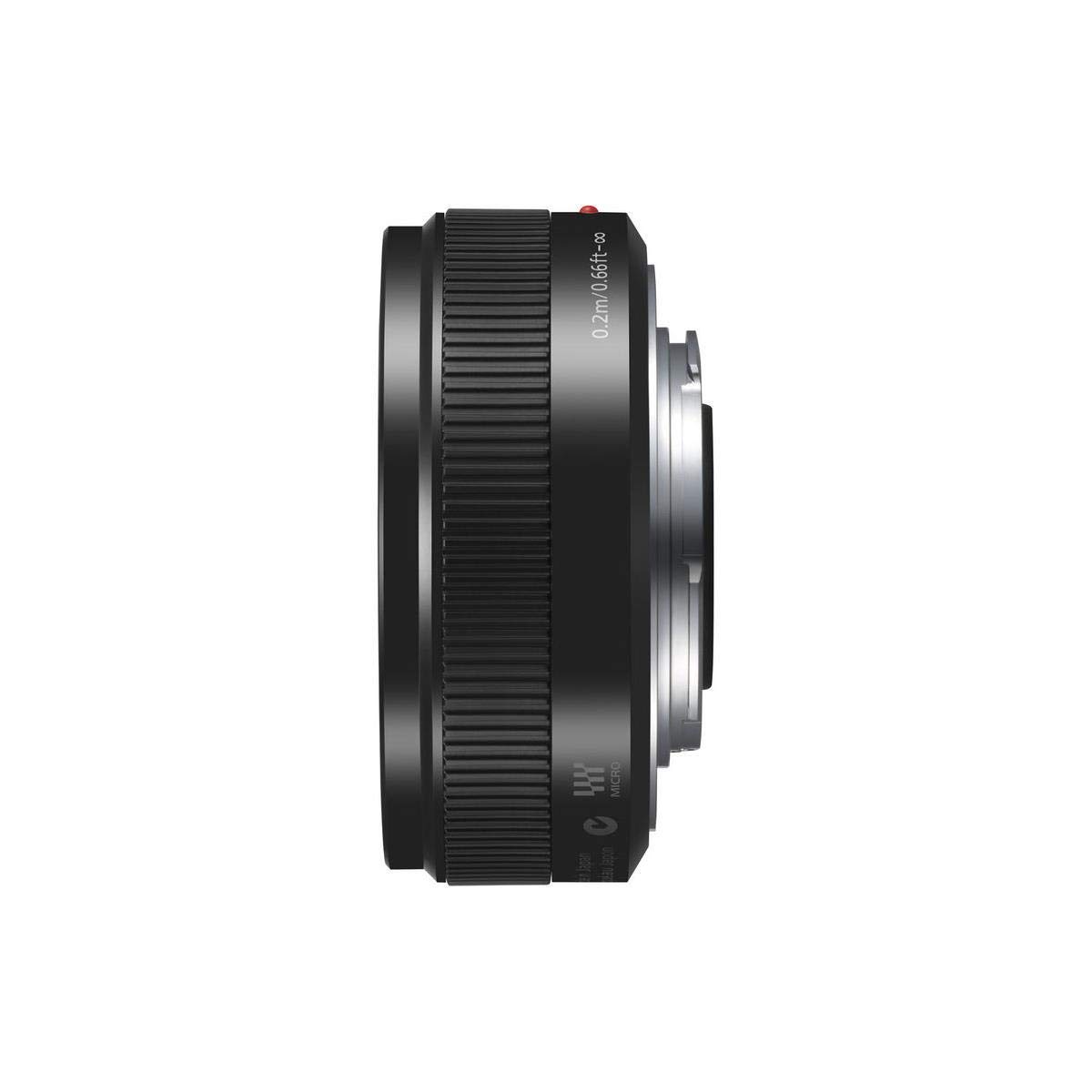 Panasonic LUMIX G II Lens, 20MM, F1.7 ASPH, MIRRORLESS Micro Four Thirds, H-H020AK (USA Black)