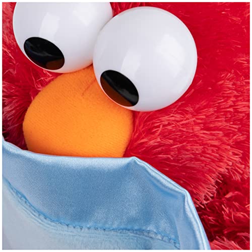 GUND Sesame Sesame Street Official Peek-a-Boo Elmo Animated Muppet Plush, Premium Plush Sensory Toy for Ages 18 Months & Up, Red/Blue, 15”