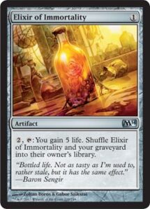 magic the gathering - elixir of immortality (209/249) - magic 2014