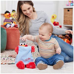 GUND Sesame Sesame Street Official Peek-a-Boo Elmo Animated Muppet Plush, Premium Plush Sensory Toy for Ages 18 Months & Up, Red/Blue, 15”