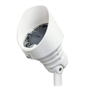 kichler 16204wht30 120v led 29w 10-degree spot 3000k, textured white