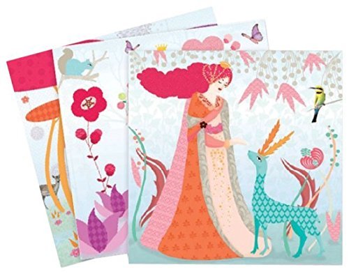 DJECO Art Kit All My Beautiful Dresses (rubbings)