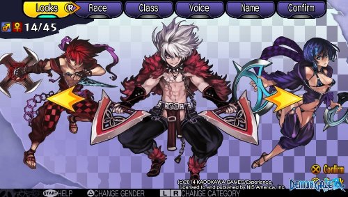 Demon Gaze - PlayStation Vita