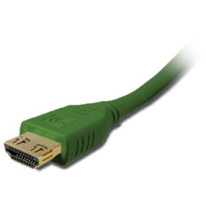 comprehensive cable hd-hd-3progrn 3' pro av/it high speed hdmi cable with progrip, sure length, cl3- dark green