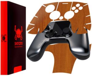 skinomi light wood full body skin compatible with ouya controller (full coverage) techskin anti-bubble film