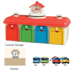 Tayo Rogi Bus Garage Set - Christmas Birthday Gifts for Kids and Toddlers Boys and Girls