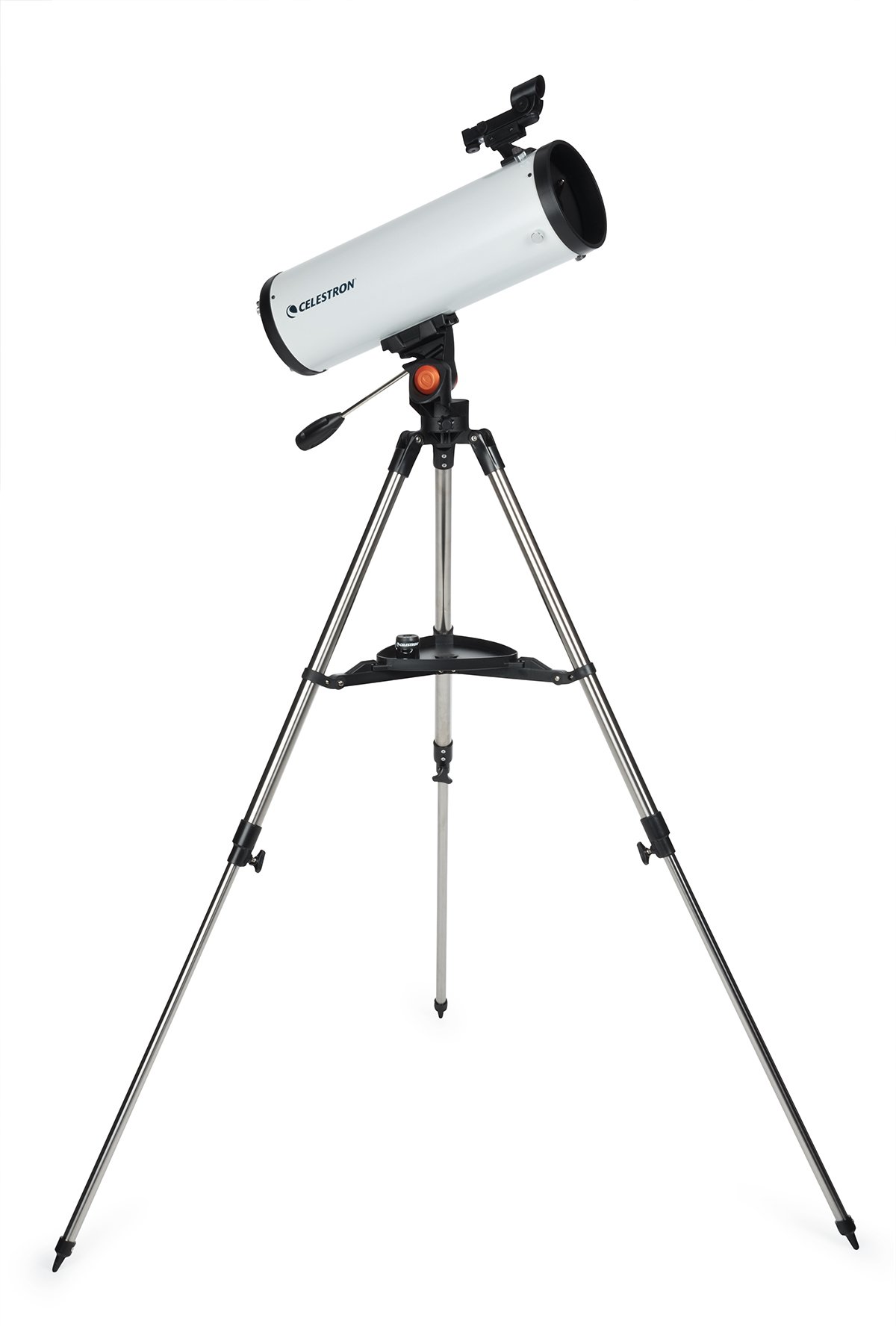 Celestron – Cometron 114mm Newtonian Telescope Newtonian Reflector Telescope with Parabolic Mirror – Alt–azimuth Mount – Ideal Telescope for Beginners – BONUS Astronomy Software Package