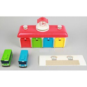 Tayo Rogi Bus Garage Set - Christmas Birthday Gifts for Kids and Toddlers Boys and Girls