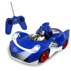 sonic nkok rc ssas r2 car with lights, blue (614)